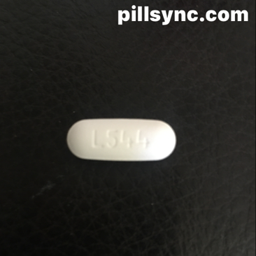 OVAL WHITE L544 - 8 HR Acetaminophen 650 MG Extended Release Oral ...